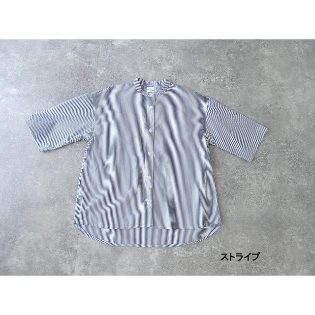 Blue Lake Market(ブルーレイクマーケット) ブロードギンガムヘムラウンドシャツ(B-500015) : SPACE MOO ...