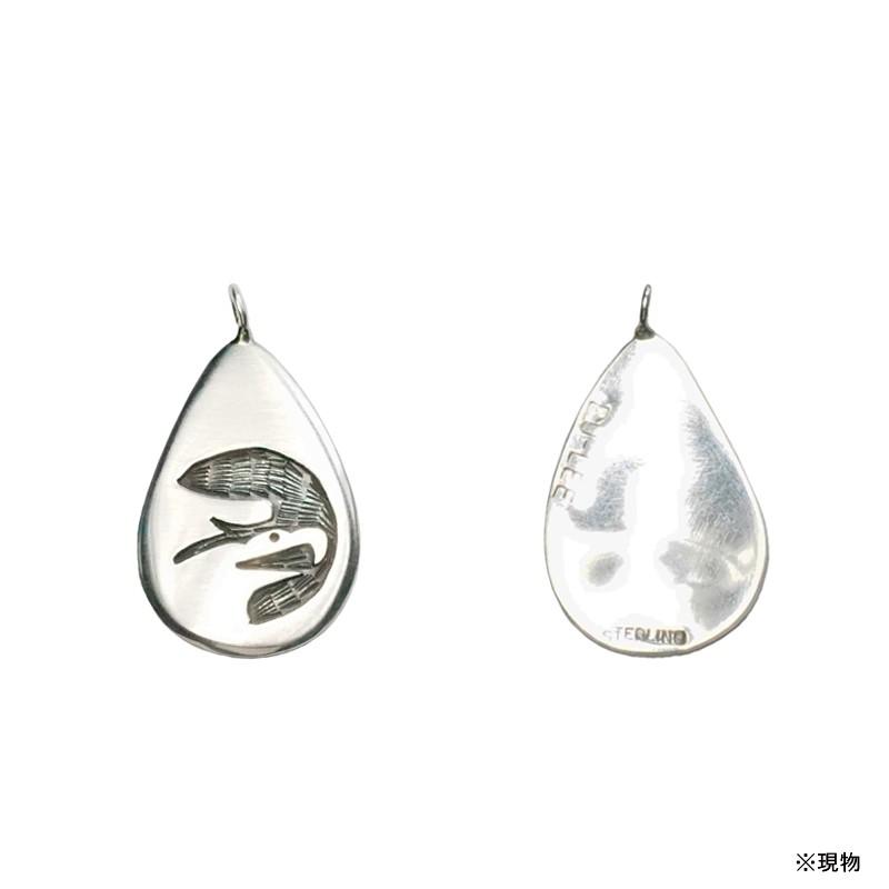 HOPI ホピ インディアン EAGLE OVERLAY NECKLACE ネックレス チョーカー ヘッド SILVER CAROL ...