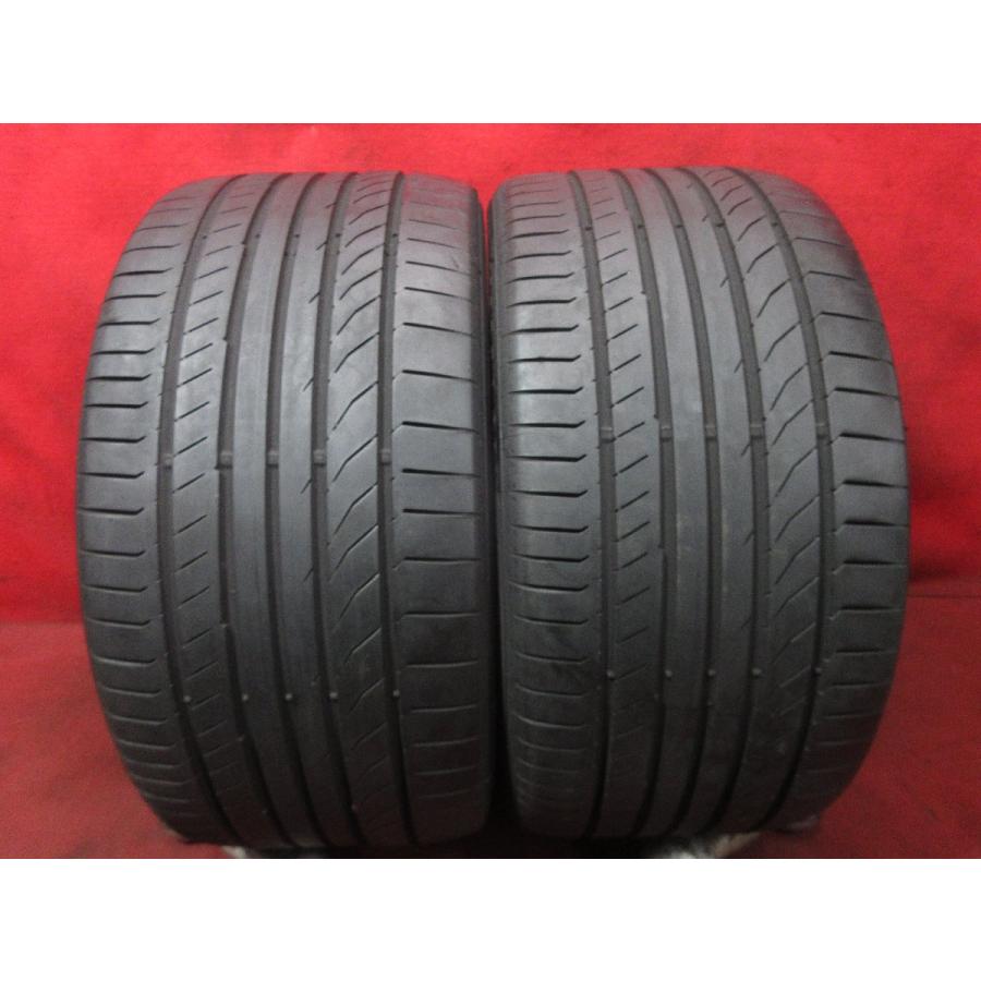 タイヤ 2本 275/35R20 コンチネンタル CONTISPORT CONTACT 5P MO 2021年 溝アリ 送料無料★14355T ...