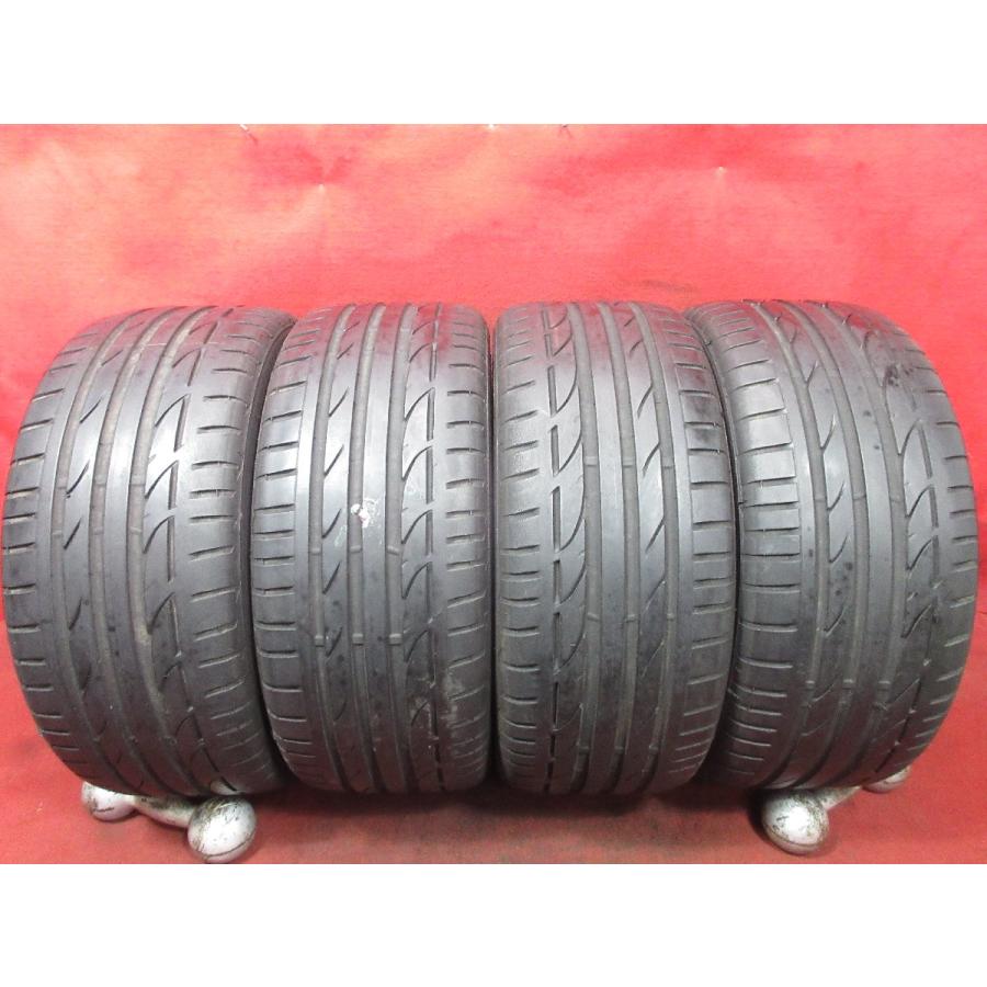 タイヤ 4本 225/45R17 ブリジストン ポテンザ POTENZA S001 2021年 溝アリ 送料無料★14862T ...