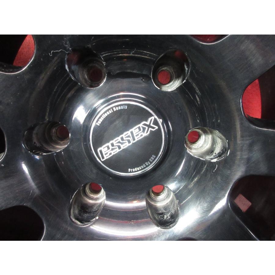 中古 ホイール 4本 ESSEX エセックス18×8J 6穴 PCD 139.7 +38 ハブ径 106 レジアスエース NV350 ...