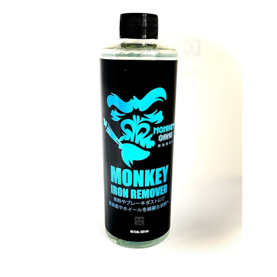 モンキーギャング アイアンリムーバー MONKEY GANG スパシャン 洗車 SPASHAN IRON REMOVER 鉄粉取り ...