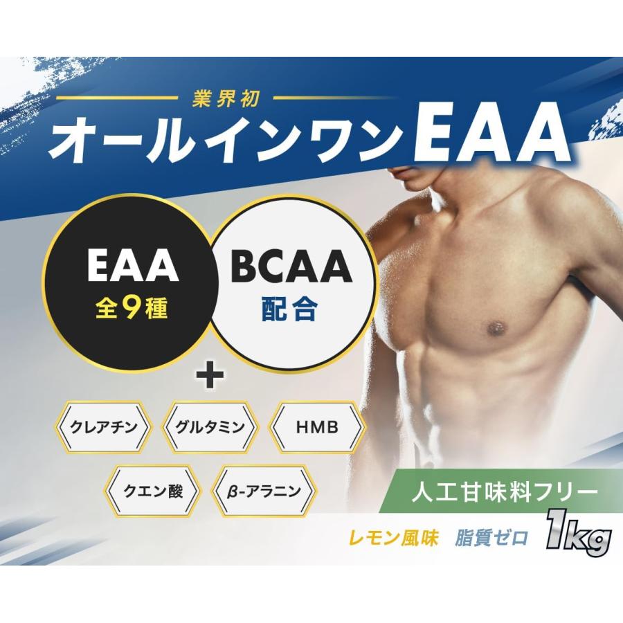 オールインワンEAA BCAA クレアチン グルタミン クエン酸 HMB [レモン風味] アンビーク 必須アミノ酸9種配合 国産 大容量1kg : Amalfi究極の逸品ストア - 通販 ...