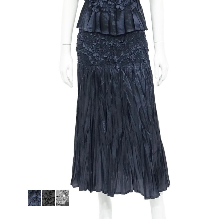 SPECCHIO 公式店 スペッチオ Gプリーツ スカート ロング プリーツ ロングスカート レディース 洗える 速乾 上品 フォーマル フリーサイズ 大きいサイズ : SPECCHIO ...