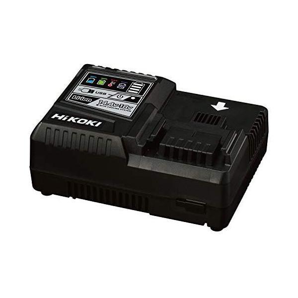 HiKOKI（ハイコーキ） 純正 UC18YDL 冷却機能付急速充電器 リチウムイオン電池 14.4V 18V 対応 バッテリー別売 ...