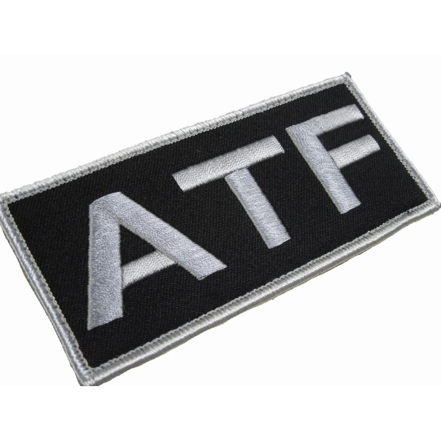 ATFブレストパッチ ブラックシルバー : SPECTRE SIGNS GEAR - 通販 - Yahoo!ショッピング