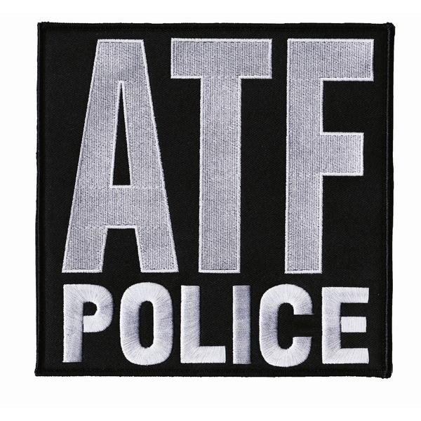 ATF POLICEパネルパッチ ブラック 特大 : SPECTRE SIGNS GEAR - 通販 - Yahoo!ショッピング