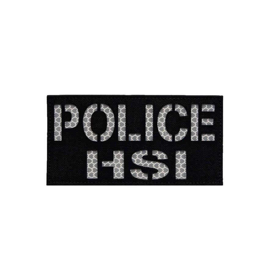 HSI POLICEパネルパッチ ミディアム ブラック : SPECTRE SIGNS GEAR - 通販 - Yahoo!ショッピング
