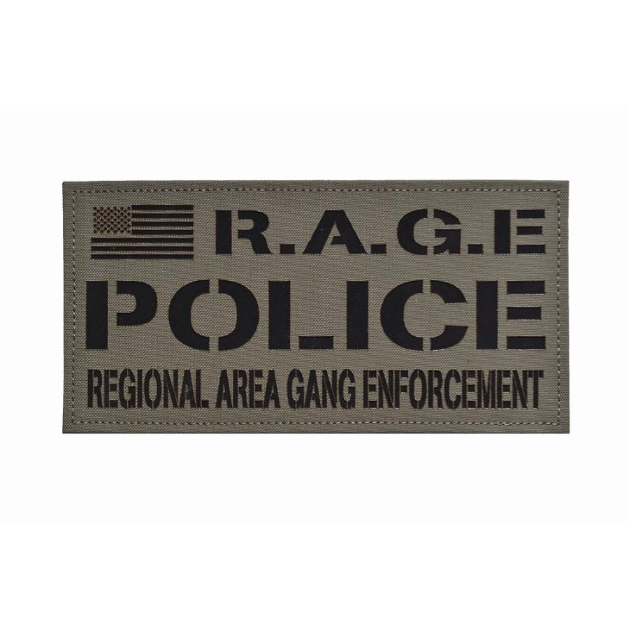 RAGEパネルパッチRG ブラックリフレクティブ : SPECTRE SIGNS GEAR - 通販 - Yahoo!ショッピング