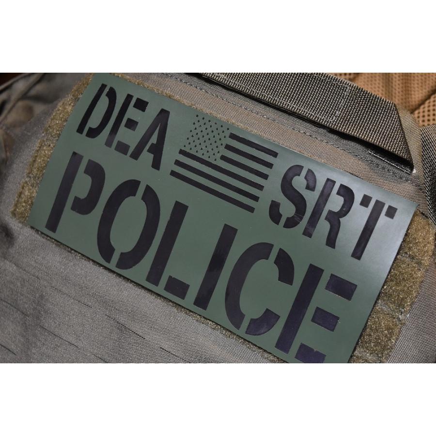 DEA POLICE SRTレーザーカットパッチ ブラックリフレクティブ : SPECTRE SIGNS GEAR - 通販 - Yahoo ...