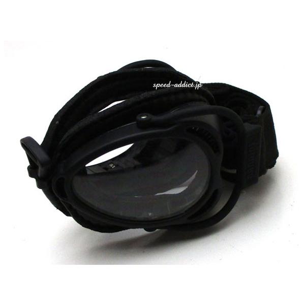 nannini Hot Rod GOGGLE BLACK/BLACK × ANTI FOG CLEAR/ナンニーニホットロッドゴーグル ...