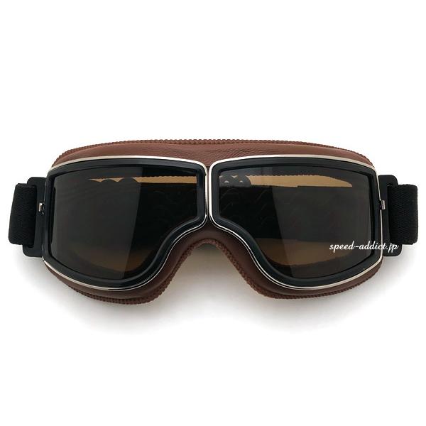 baruffaldi JTT GOGGLE BROWN/バルファルディゴーグル茶ブラウンヨーロピアンイタリアオープンカー英車旧車エースカフェブリティッシュ60s : p020060-br ...