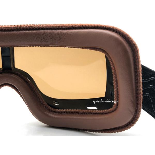 baruffaldi JTT GOGGLE BROWN/バルファルディゴーグル茶ブラウンヨーロピアンイタリアオープンカー英車旧車エースカフェブリティッシュ60s : p020060-br ...