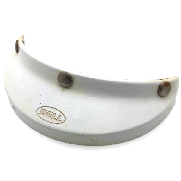 BELL（ヘルメット） VINTAGE BELL 240 VISOR WHITE/白ビンテージ銀ベル500バイザー500-tx500txr ...