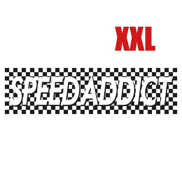 SPEED ADDICT CHECKER BOX LOGO L/S T-shirt XXL/ボックスロゴロンtee長袖大きめサイズビンテージ ...