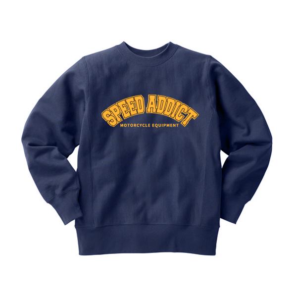 SPEED ADDICT COLLEGE LOGO SWEAT NAVY/ネイビービンテージスウェットチャンピオン大学カレッジ ...