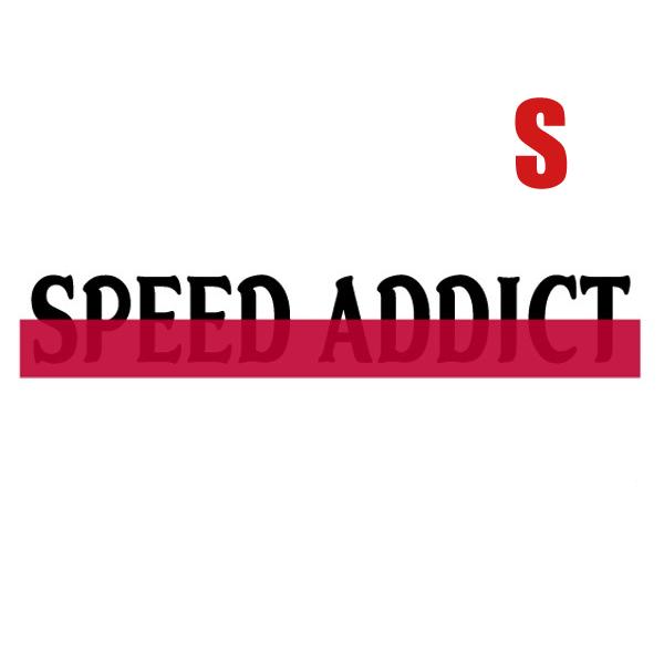 発泡 BLINDFOLD SPEED ADDICT LOGO Tシャツ WHITE×BLACK×PINK S/ブラインドフォールドスピード ...