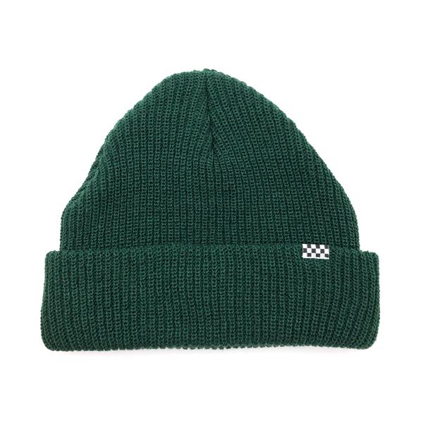 KNIT CAP CHECKER GREEN/ニットキャップ緑グリーンワンポイント帽子ワッチキャップ防寒オールドスクールvmxオフ車ライダー ...