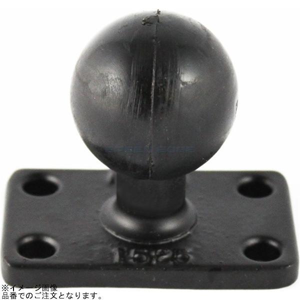 RAM MOUNTS ラムマウント RAM-202U-1525 -1525 スクエアベース 4穴P1x2inch 1.5インチボール ...