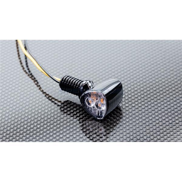 KIJIMA キジマ 219-5199 ウインカーランプ Nano2 トライアングルスタイル シングル アンバー 12V1.35W 2個 ...