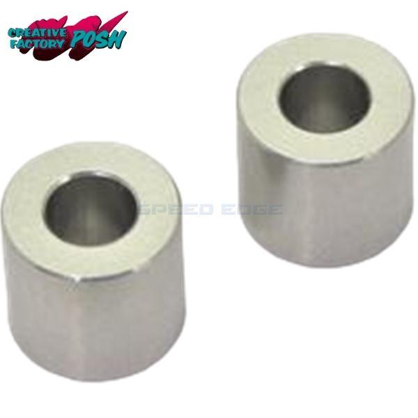 POSH CF CFポッシュ 201441-03 アルミスペーサー M8＆インチ5/16 T=3mm(2個入) シルバー : SPEED EDGE - 通販 - Yahoo!ショッピング