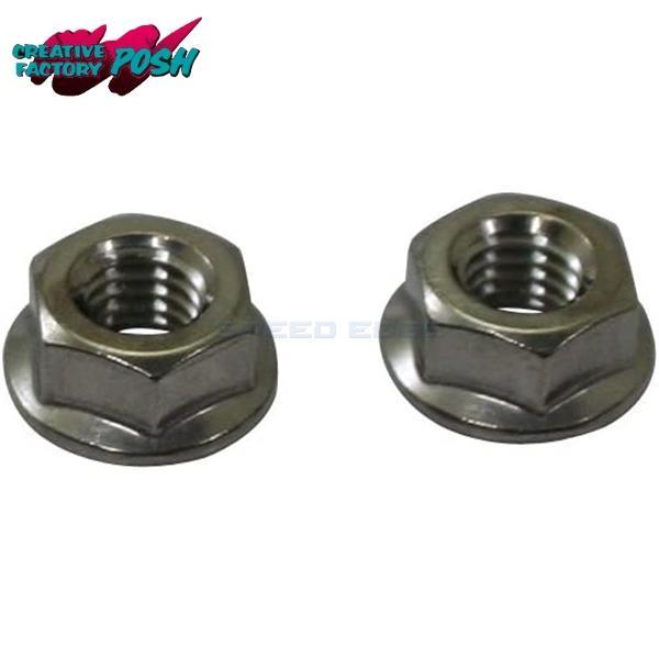 POSH CF CFポッシュ 821675-08 STDステンレスフランジ付六角ナット M8 P1.25(2個入) : SPEED EDGE - 通販 - Yahoo!ショッピング