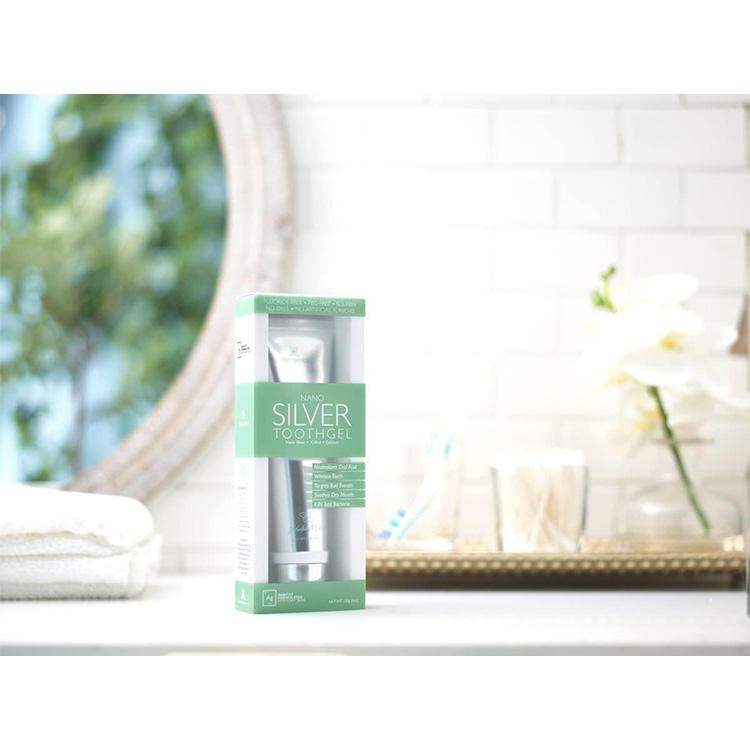 エレメンタシルバー トゥースジェル ウィンターミント味 120g (4oz) Elementa Silver TOOTHGEL ...