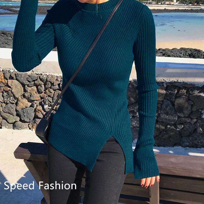 ニットセーター レディース 秋冬 30代 40代 長袖 トップス カットソー カシュクール 暖かい おしゃれ 大人 着痩せ 21sf10085 ...