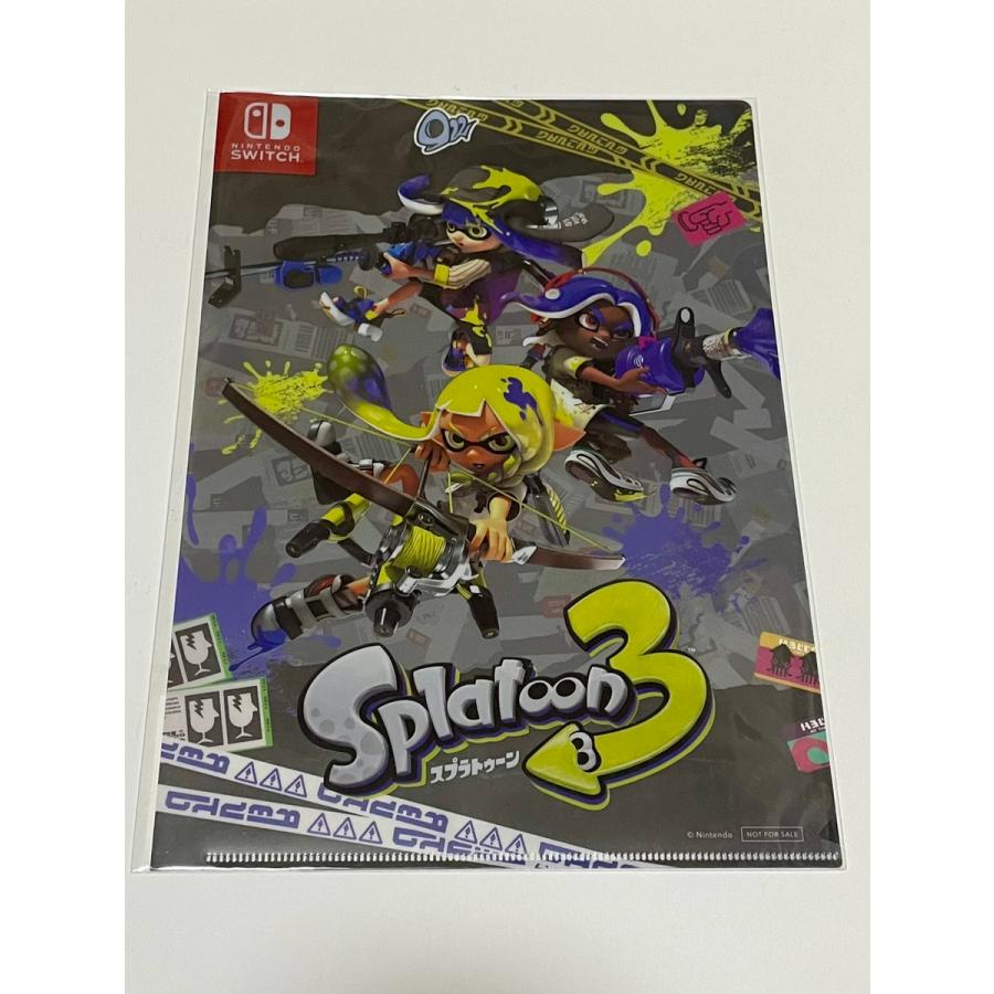 【新品】【即納】特典のみ！ スプラトゥーン3 クリアファイル グッズ Splatoon 文房具 おもちゃ プレゼント : SPW Yahoo!店 - 通販 - Yahoo!ショッピング