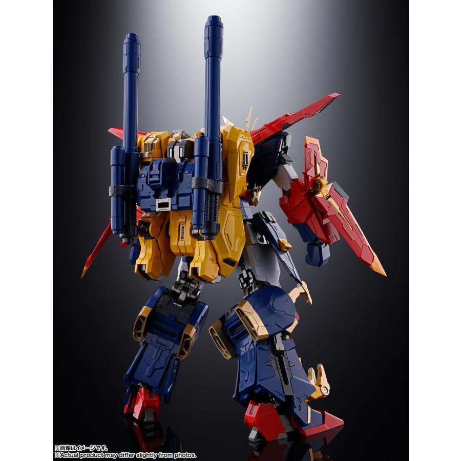 BANDAI 【新品】1週間以内発送 超合金魂 GX-113 ガンダムビルドファイターズトライ最強機動 ガンダムトライオン3 約210mm ...