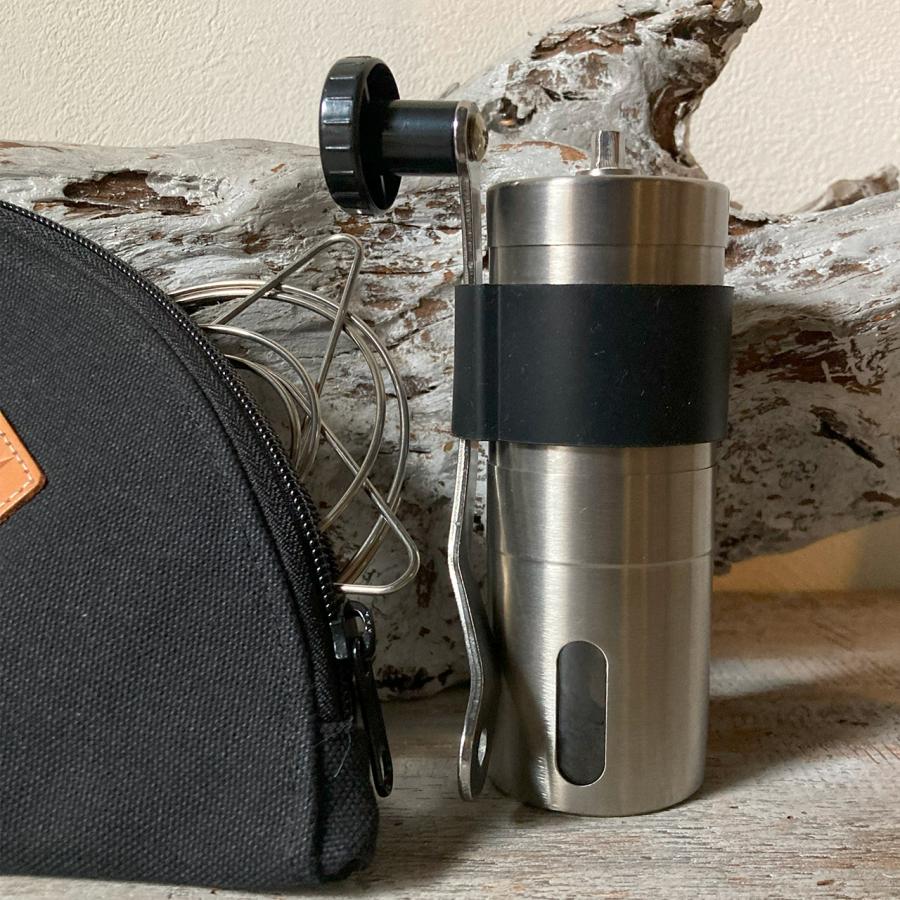 コーヒーミル（S） 手動 1~2杯分用 ハンドル収納ゴムカーバー付き : SPES1997 - 通販 - Yahoo!ショッピング