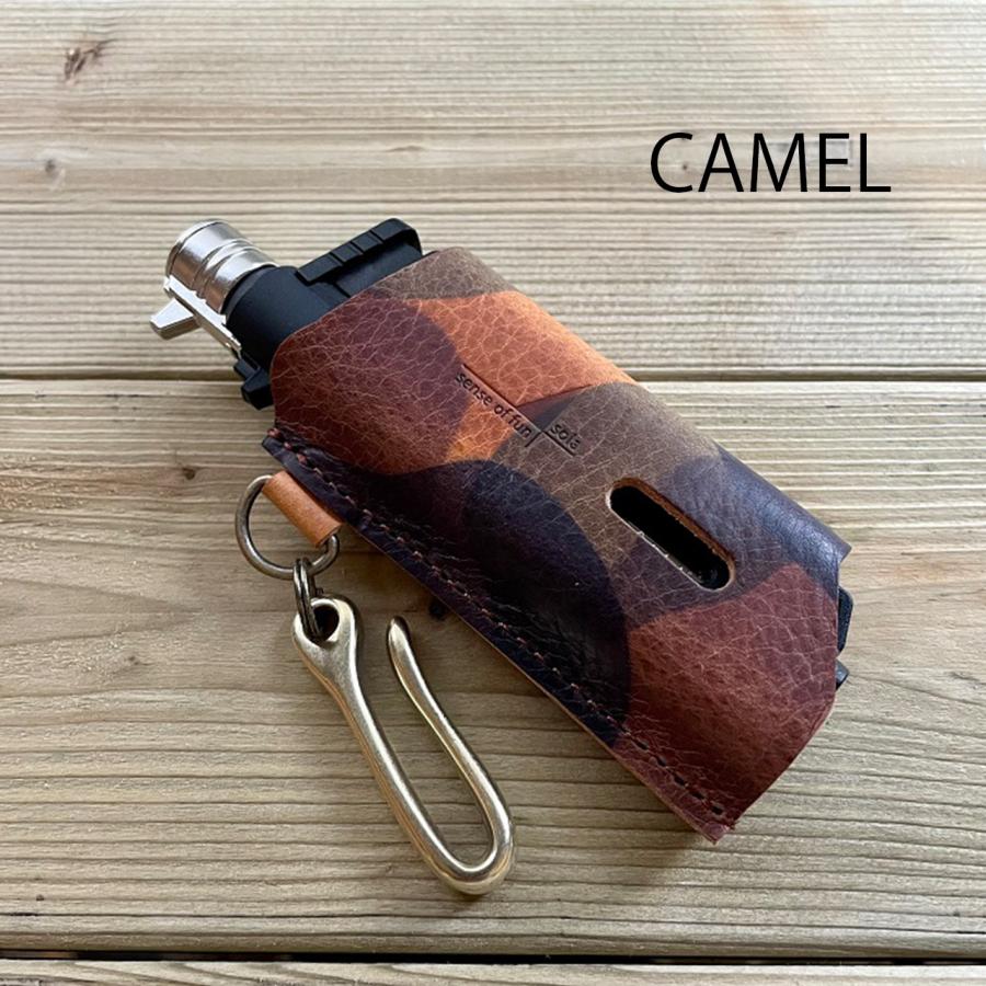 SOTO 新富士バーナー ST-487用 スライドトーチカバー（真鍮フック付） 迷彩柄 イタリアンレザー 日本製 SPO-036 : SPES1997 - 通販 - Yahoo!ショッピング