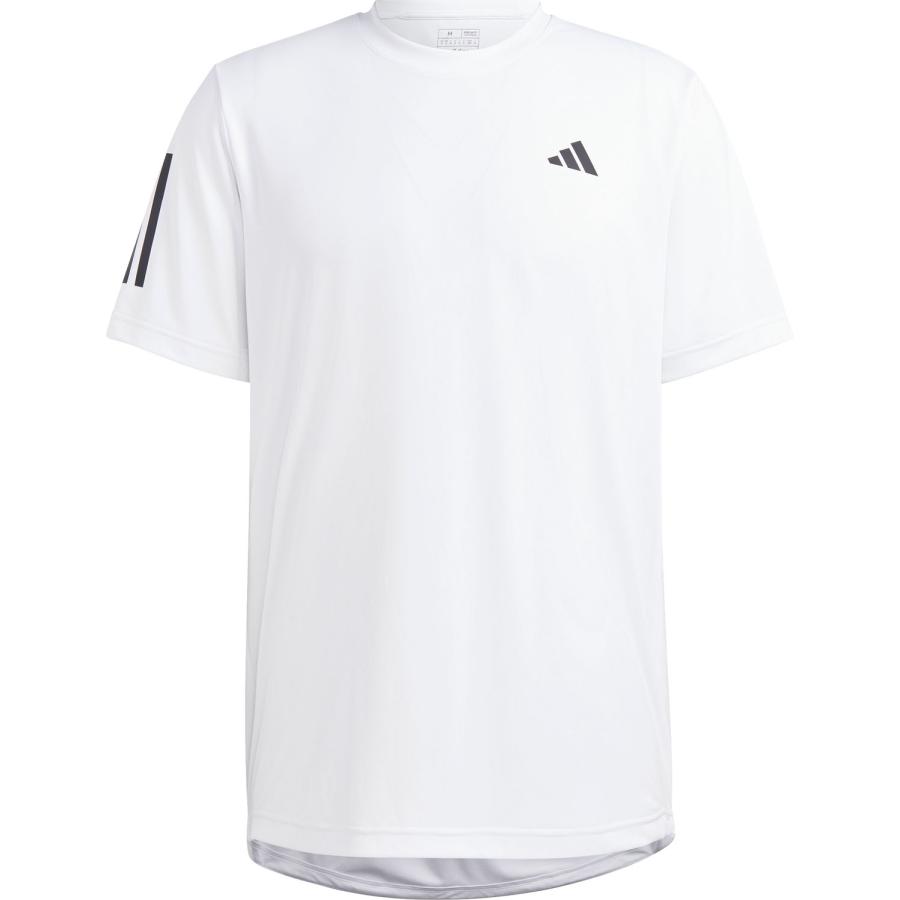 adidas アディダス クラブ スリーストライプス テニス 半袖Tシャツ メンズ テニスウェア Tシャツ ショートスリーブ スポーティー ...