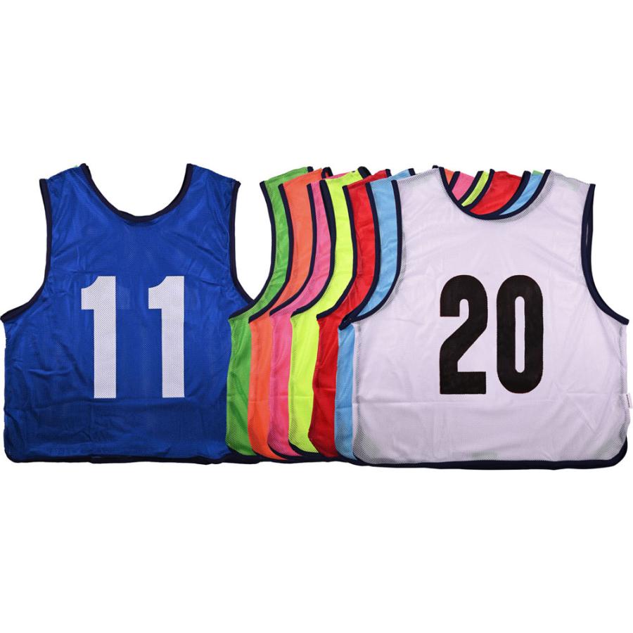 エバニュー EVERNEW メッシュビブスJr11-20 10枚セット ジュニア