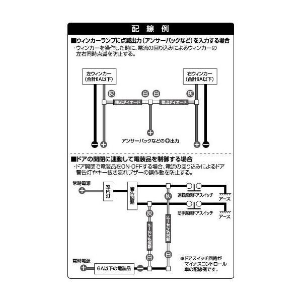 amon エーモン 1556 整流ダイオード (6A/2個入) : SPHKK(総合パーツ販売株式会社) - 通販 - Yahoo!ショッピング