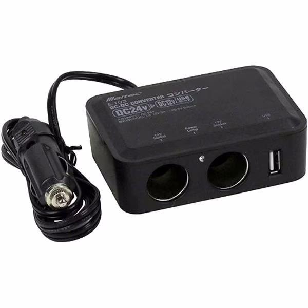 大自工業 Meltec E-103 DCDCコンバーター DC12Vソケット 2口 定格3A 2口合計36W : SPHKK(総合パーツ販売株式会社) - 通販 - Yahoo!ショッピング
