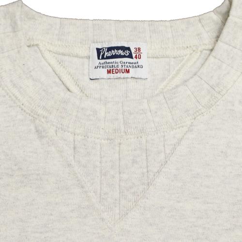 Pherrow's フェローズ Tシャツ PHERROW'S ルーズフィット Vガゼット TEE 24S-PVGT メンズ 無地 ネイビー オートミール : KIDANA-STORE - 通販 ...