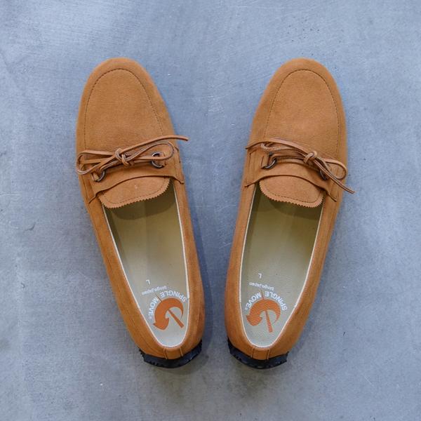 SPINGLE MOVE (スピングルムーヴ) SPM-1023 Mustard マスタード メンズ スニーカー ローファー 国産 広島 ...