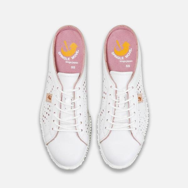 SPINGLE MOVE (スピングルムーヴ) SPM-721 White/Pink ホワイト/ピンク メンズ レディース サンダル スニーカー 白 国産 広島 スピングルムーブ ...