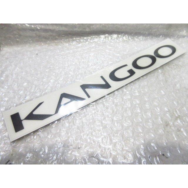 ルノー カングー(KF) リアゲート・KANGOO エンブレムデカール/ブラック【core OBJ】 : スパイラルオート - 通販 - Yahoo!ショッピング