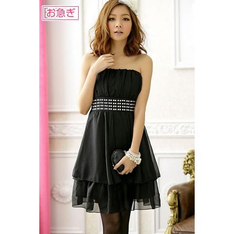 パーティードレス ワンピース 大きいサイズ 結婚式 お呼ばれ 二次会 おしゃれ 20代 30代 40代 膝丈 女性 LSFS-J3304 ...