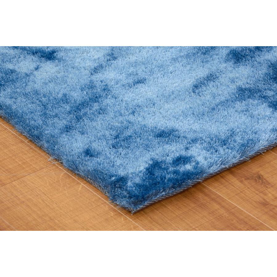 シャギーラグ ブルー W190×D130 :azk-RG-23BL:サプランド Yahoo!店 - 通販 - Yahoo!ショッピング
