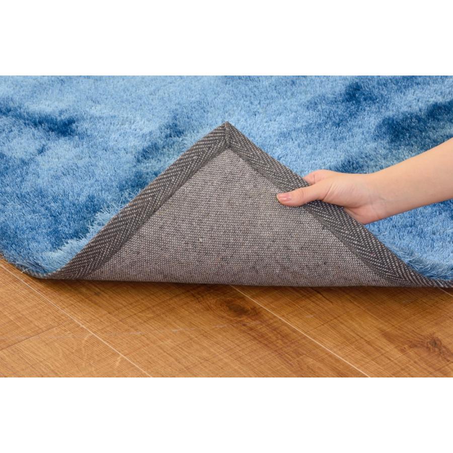 シャギーラグ ブルー W190×D130 :azk-RG-23BL:サプランド Yahoo!店 - 通販 - Yahoo!ショッピング