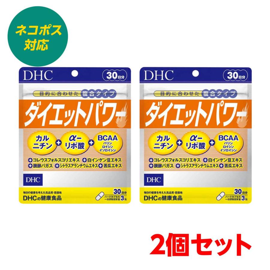 2本セットDHC ダイエットパワー 30日分 複合タイプ カルニチン BCAA αリポ酸 4511413607862 : スプランドゥール ヤフー店 - 通販 - Yahoo!ショッピング