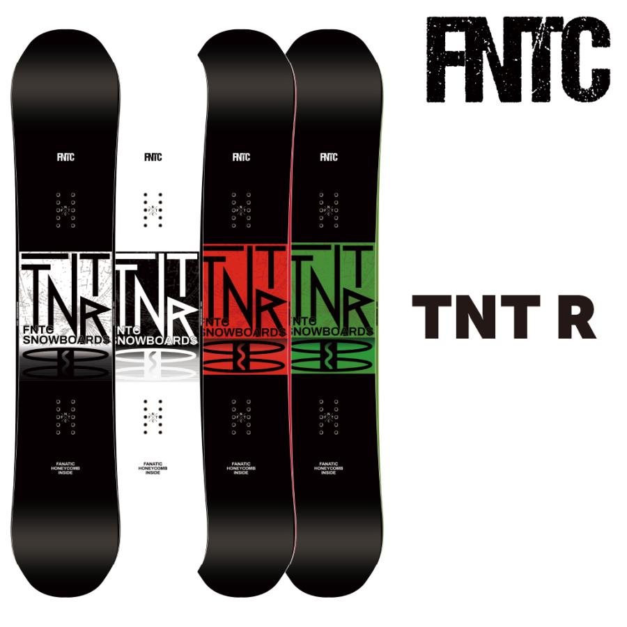 【23-24】FNTC TNT R スノーボード 板 単品 エフエヌティーシー メンズ レディース ダブルキャンバー グラトリ ボード スノボ スノボー : 24fnt00107 ...