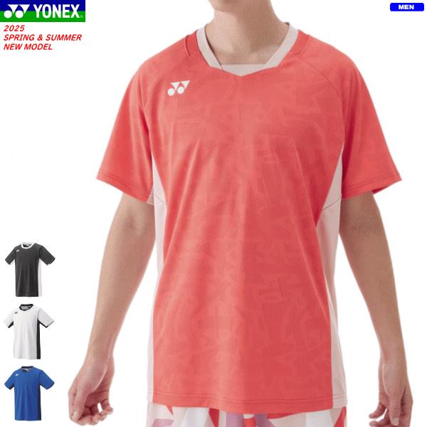YONEX ヨネックス ゲームシャツ ユニホーム 半袖シャツ ソフトテニス バドミントン ウェア 10634 メンズ 男性用 メール便OK ...