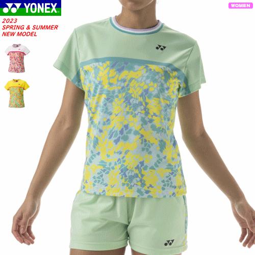 YONEX ヨネックス ゲームシャツ ソフトテニス バドミントン ウェア ユニホーム 半袖シャツ 20734 レディース 女性用 メール便OK ...