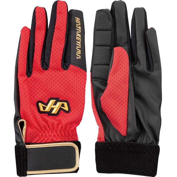 ハタケヤマ ハタケヤマ(HATAKEYAMA) 捕手用手袋(片手用) MG-C3R レッド×ブラック : スポコバYahoo!店 - 通販 - Yahoo!ショッピング