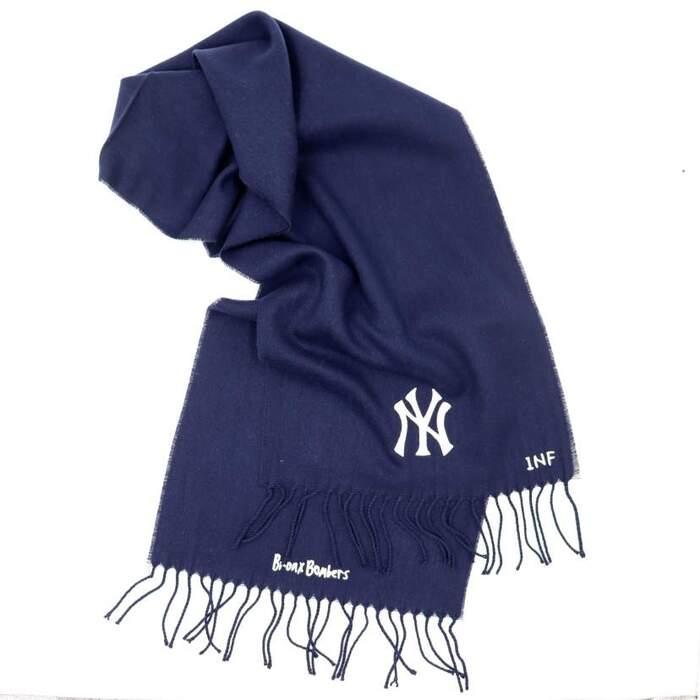 MLB エムエルビー(MLB) STITCH LOGO MUFF - SOLID MLB-202-Yankees-NAVY : スポコバYahoo!店 - 通販 - Yahoo!ショッピング