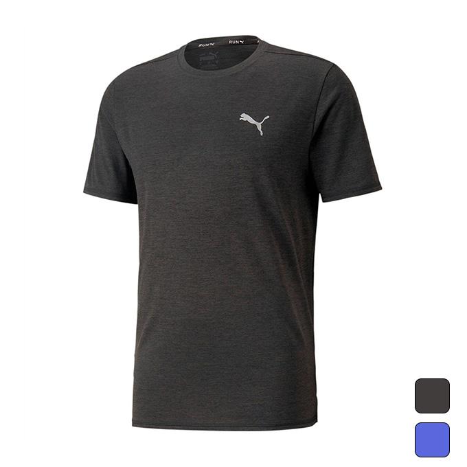PUMA プーマ メンズ ランニング ウェア トップス 半袖 RUN FAVORITE ヘザー SS Tシャツ M 523683 ...